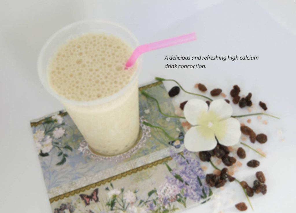 California Raisin Milkshake - California Raisins Asean.