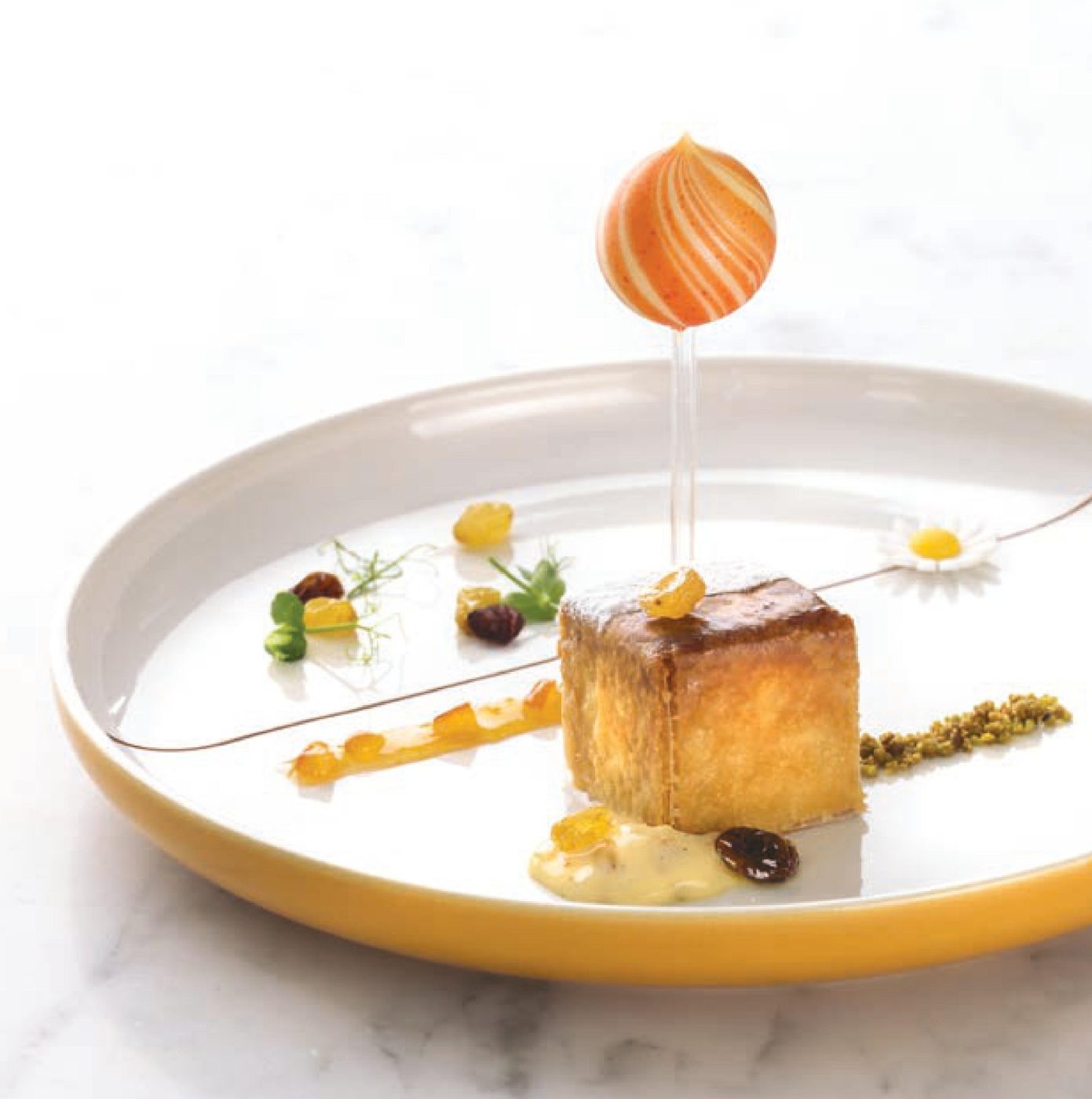 California Raisin & Pumpkin Strudel with Sour Cream Parfait Lollipop ...